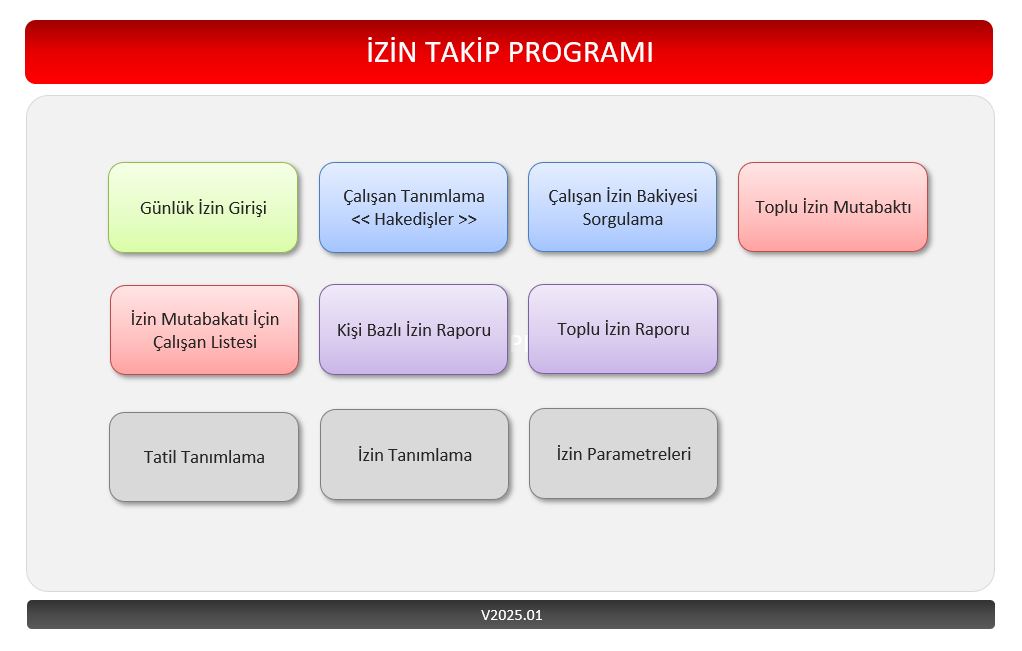 İzin Takip Programı ile İzinlerinizi Kolayca Yönetin – Deniz Yüksel